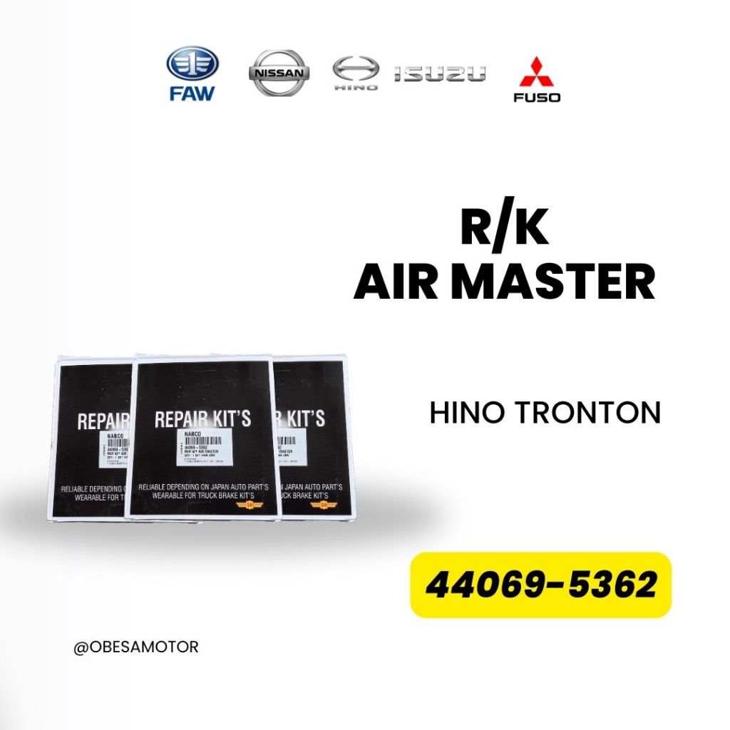 維修套件 AIR MASTER HINO Sogan NABCO 44069-5362/維修套件 | 蝦皮購物