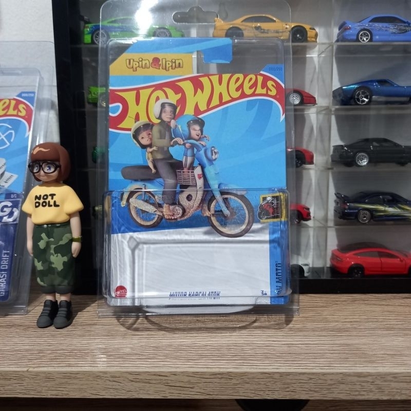 HOT WHEELS 定制卡摩托車 Kapcai Atok Upin Ipin 風火輪 | 蝦皮購物