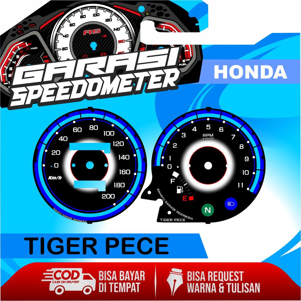 定制 TIGER REVO 和 TIGER PECE 速度計板 | 蝦皮購物