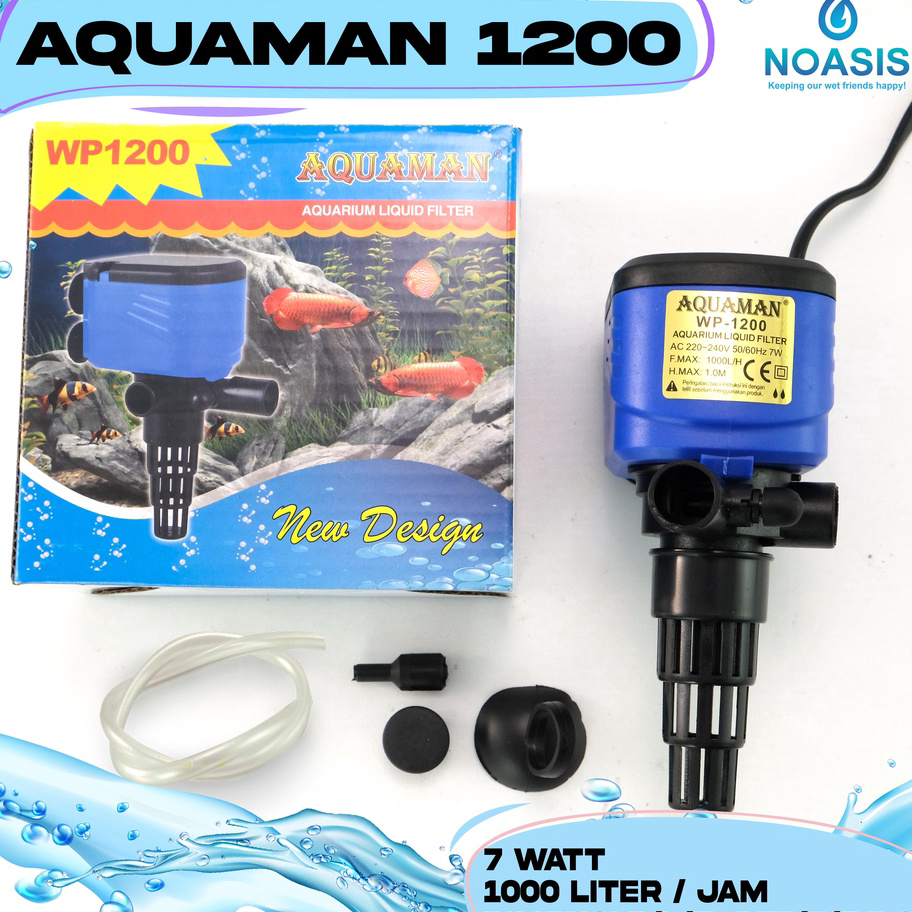 Ytpw4114 水族館潛水泵 AQUAMAN WP 1200 WP-1200 LOW WATT WAT LOW | 蝦皮購物