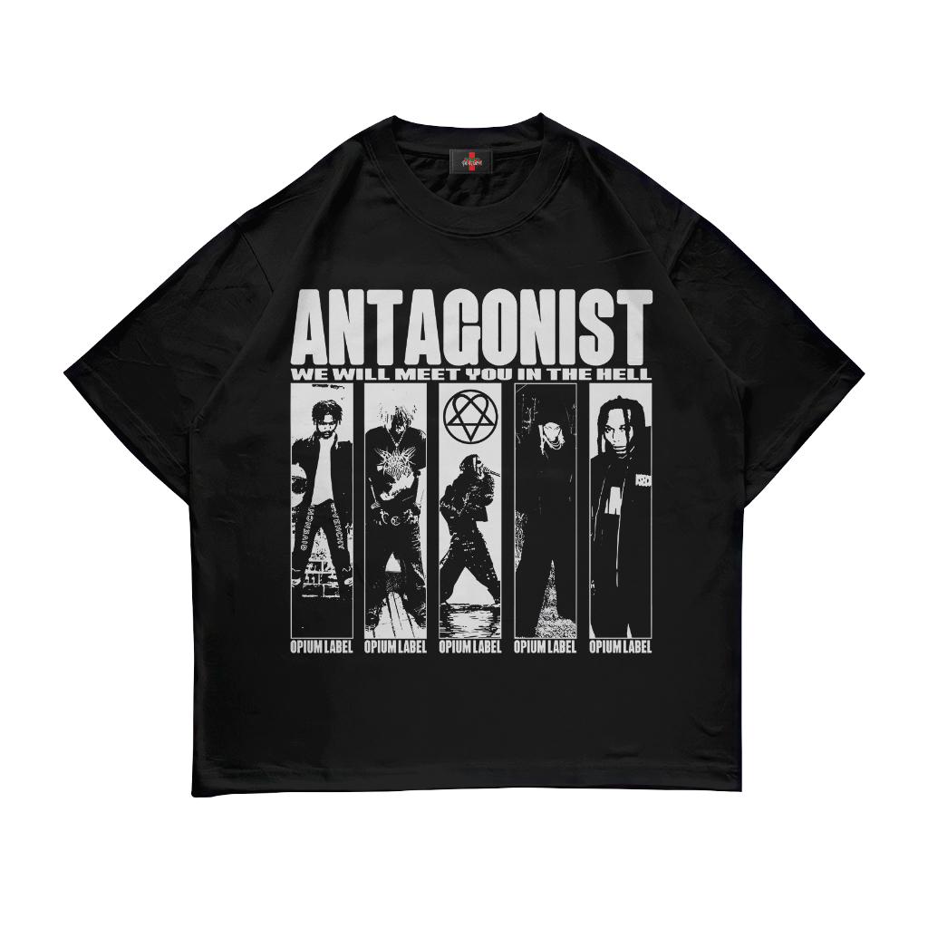 Starperson KAOS ANTAGONIST OPIUM LABEL PLAYBOI CARTI 黑色 24S | 蝦皮購物