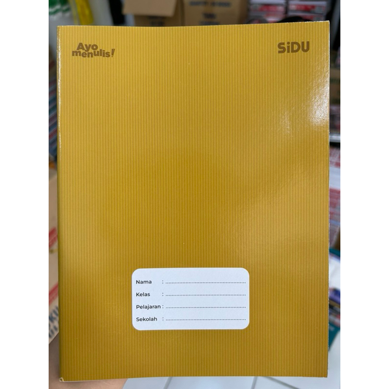 Sidu 寫作書棕色封面 SIDU 寫作書 40 張寫作書已用棕色 SIDU 寫作書覆蓋 | 蝦皮購物