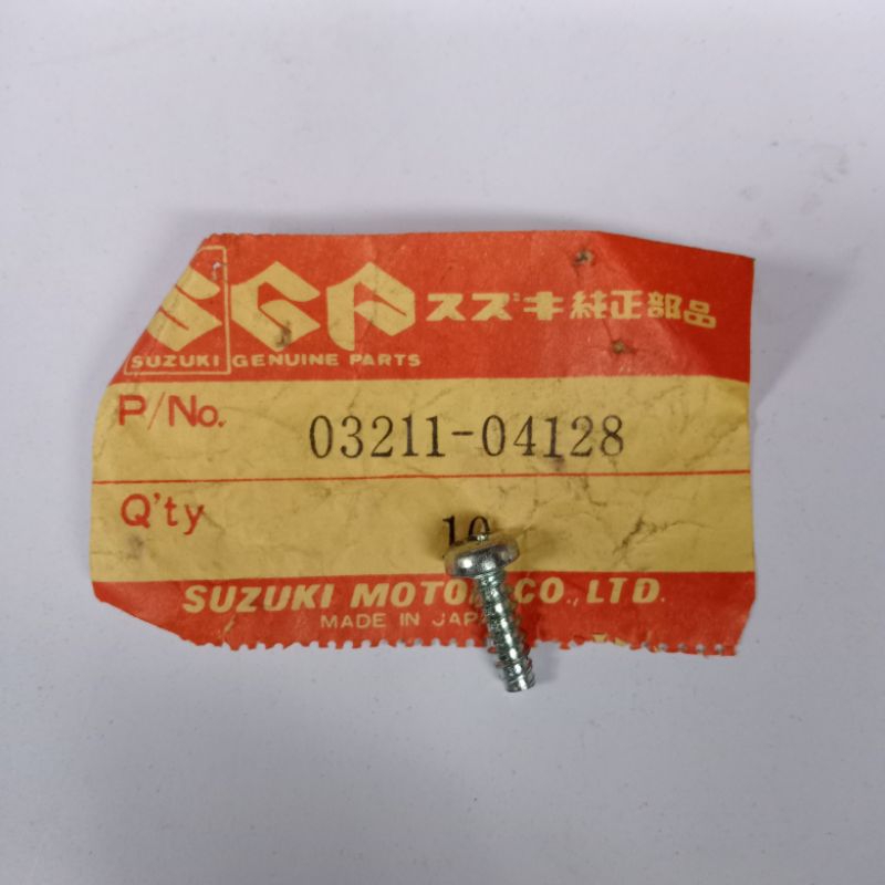 SUZUKI FR80 CS80 CS125 DR250 DR400 DR500 03211-04128螺絲攻螺栓原裝 | 蝦皮購物