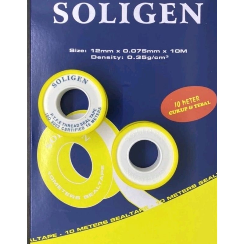 Soligen 管道密封膠帶膠帶 SOLIGEN PVC 管道解決方案 | 蝦皮購物