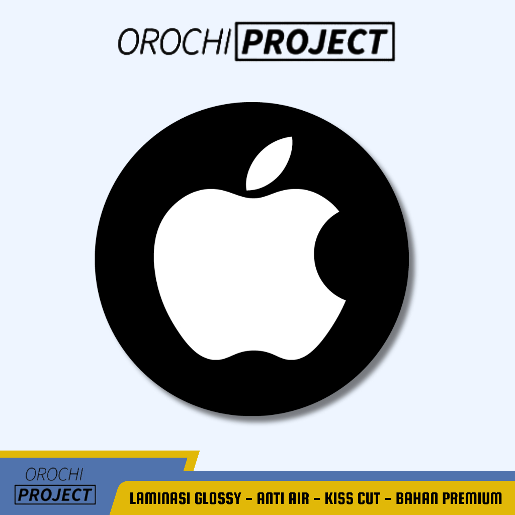 Orochi PROJECT 貼紙 Apple Sticker Logo Iphone Logo 貼紙 Apple 貼紙 | 蝦皮購物