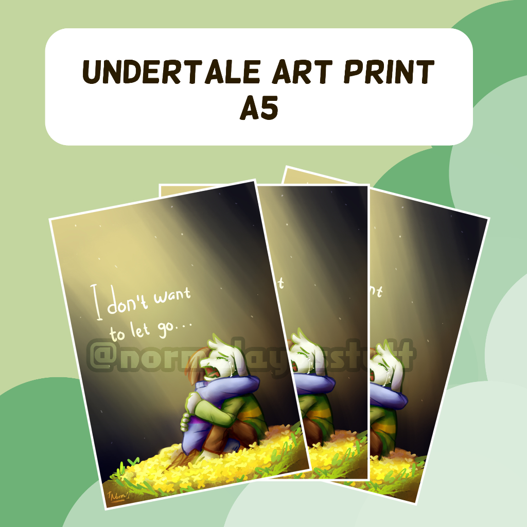 Undertale 藝術印刷/海報 A5 FANMADE | 蝦皮購物