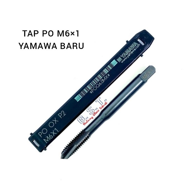 Mesin Tap M6 1 Yamawa Tap 機用絲錐 PO OX P2 M6x1 Yamawa 日本 | 蝦皮購物