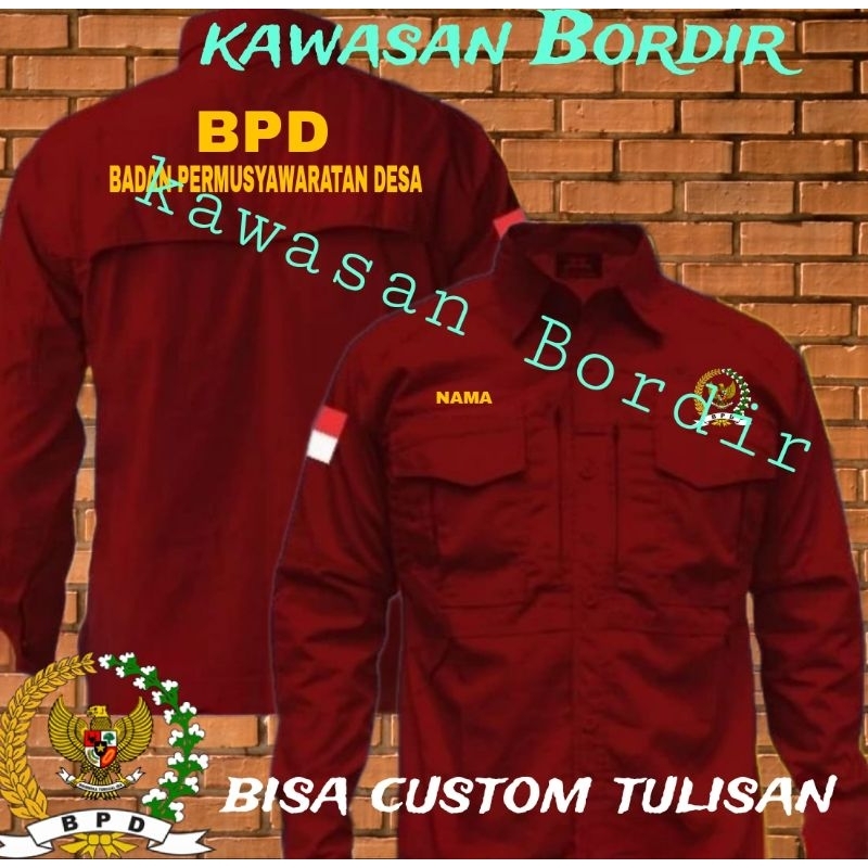 Kemeja 最新 BPD 襯衫 BPD 襯衫 BPD 襯衫 mtac BPD 襯衫 mtac BPD 襯衫 BPD 制 | 蝦皮購物