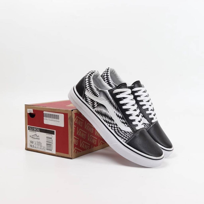 范斯 Vans old skool 棋盤格 Vertigo | 蝦皮購物
