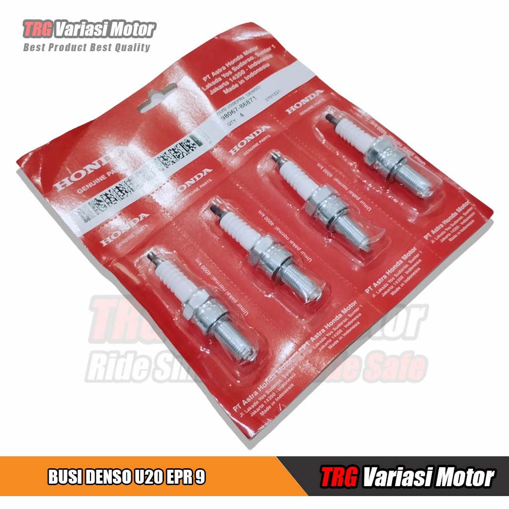 DENSO Supra X 125 火花塞 Beat FI Vario 火花塞電裝 U20EPR9 火花塞每件價格 | 蝦皮購物