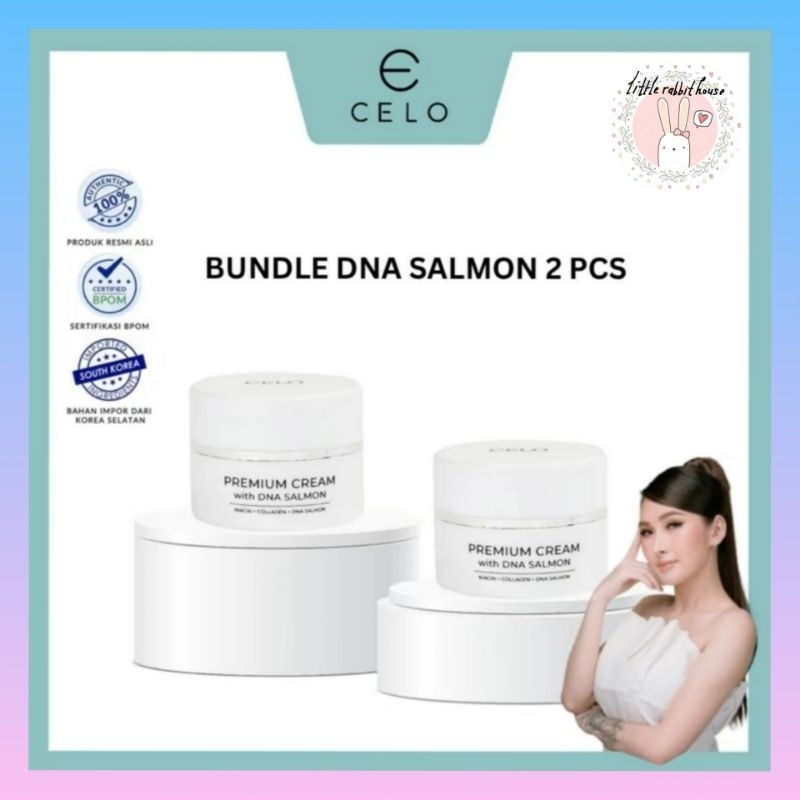 捆綁內容 2 件裝奶油 DNA 三文魚麵霜 BPOM CELO BEAUTE Celobeau Buttonscarve | 蝦皮購物