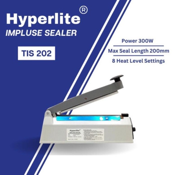 Mesin 脈衝封口機 20cm AIS 202 hyperlite 塑料壓榨工具塑料夾緊機 | 蝦皮購物