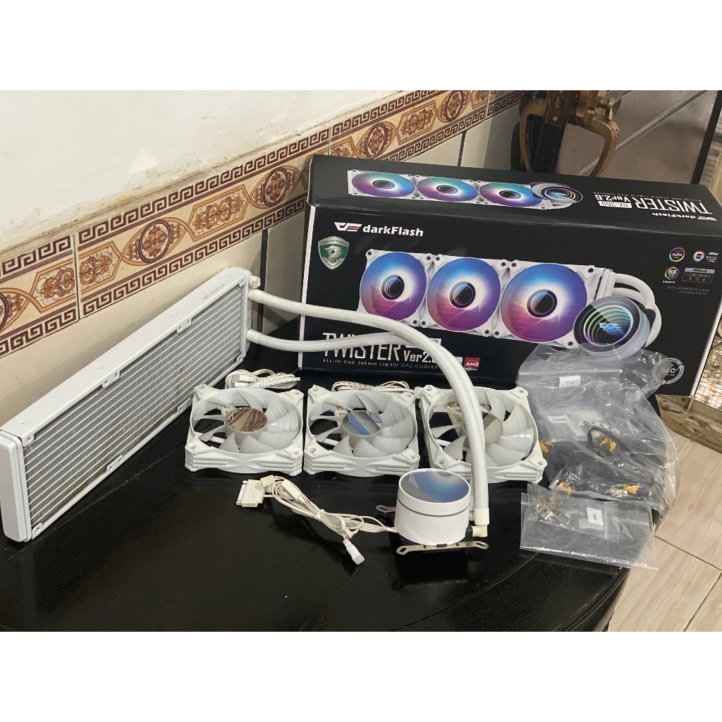 Putih Darkflash TWISTER 360 V2.6 DX360 DX-360 ARGB 白色白色 360m | 蝦皮購物