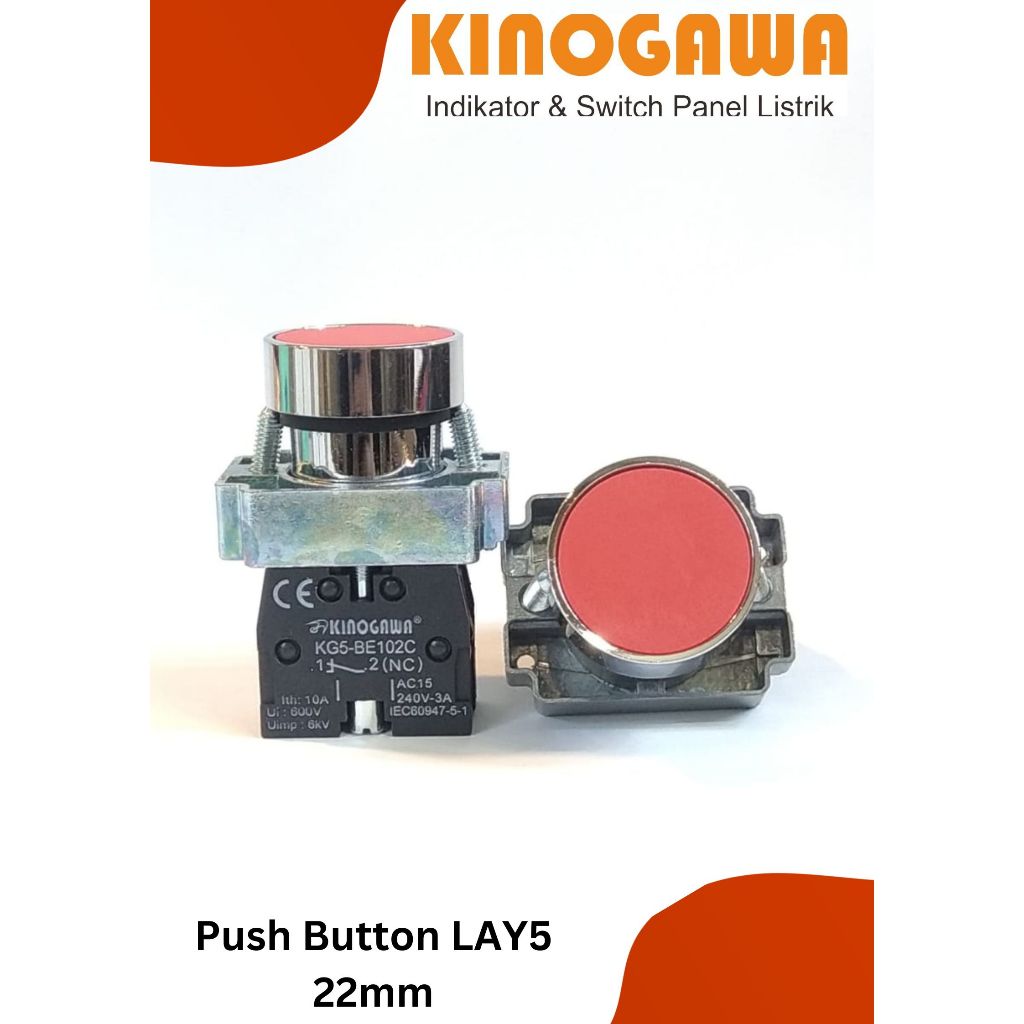 Tombol MERAH 按鈕 22mm LAY5 紅鉛停止按鈕 22mm 紅色 LAY5 型號引線 | 蝦皮購物