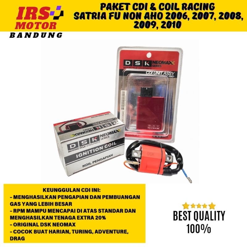 Cdi FU 非 AHO 線圈賽車 SATRIA FU 150 2006 2007 2008 2009 2010 Pow | 蝦皮購物