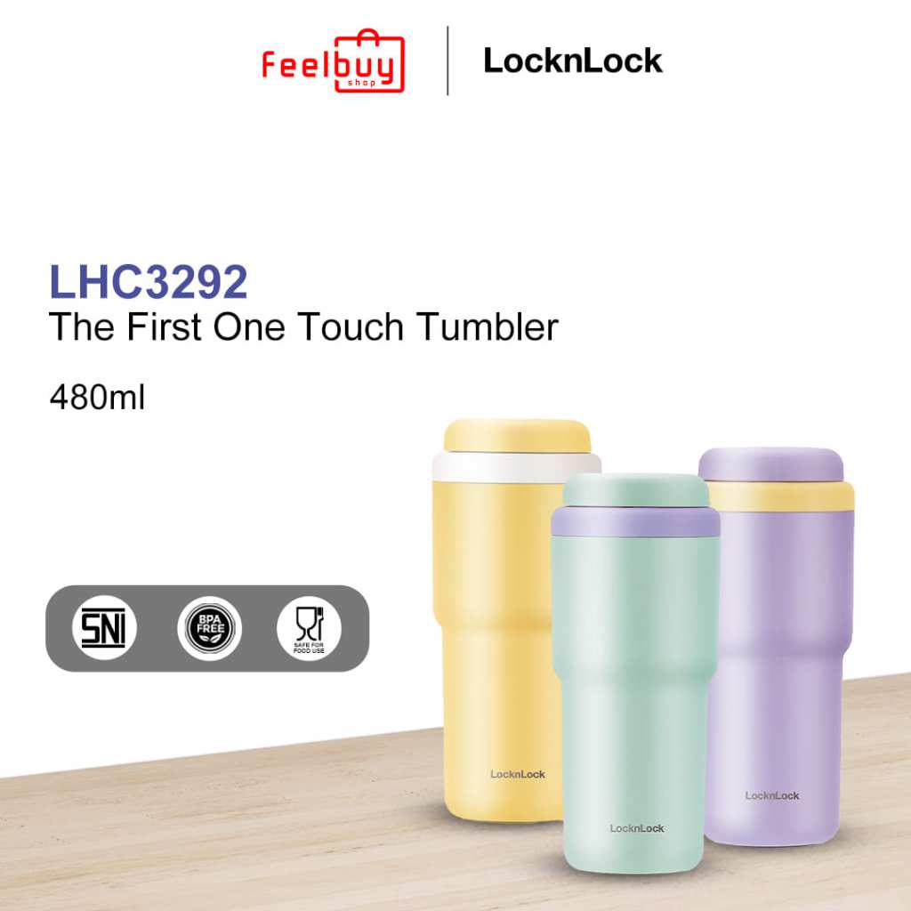Locknlock First Tumbler 480ML 雙層保溫瓶水 316L LHC3292 | 蝦皮購物