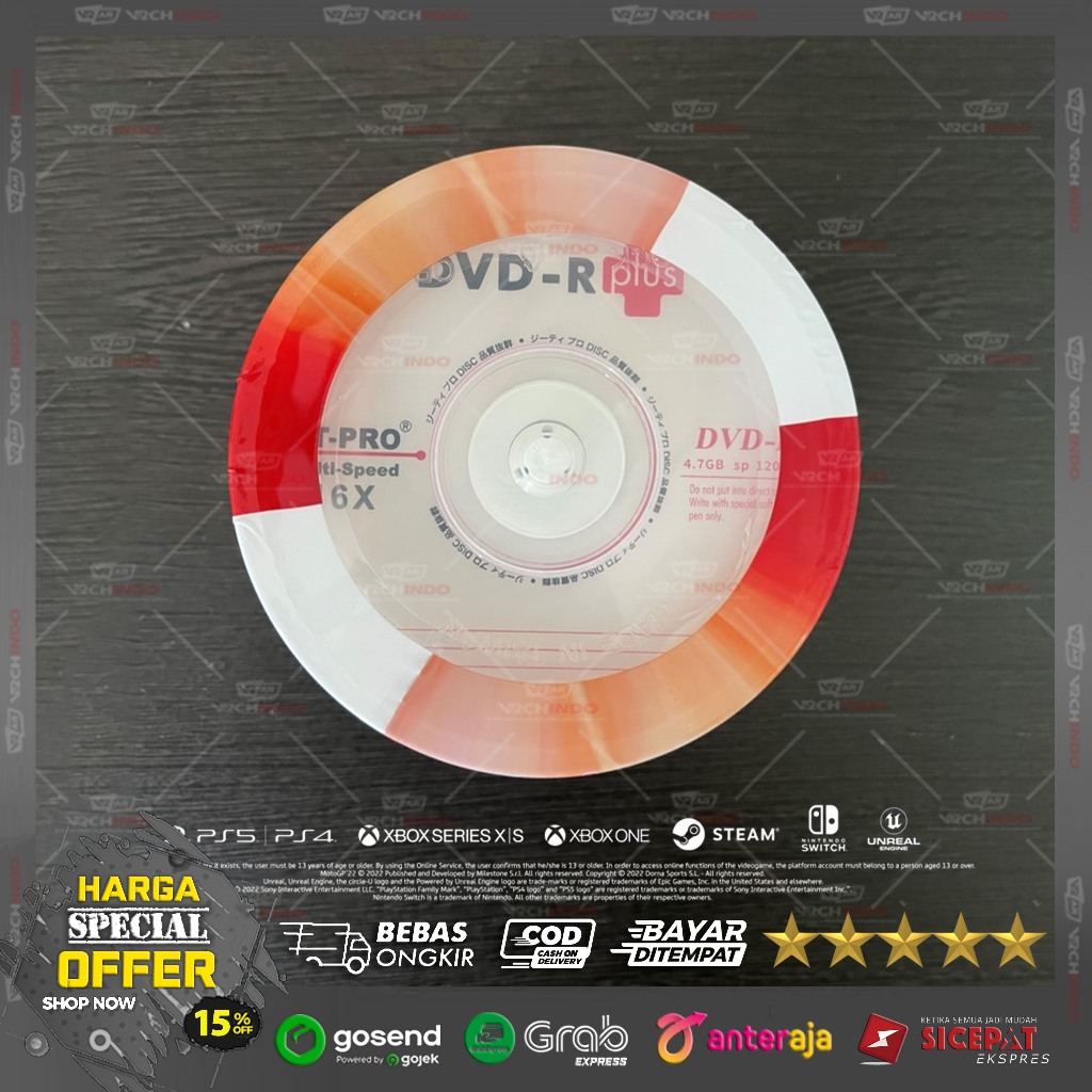 Gt PRO DVD-R Plus Plus 16x 空 1 包 50 件 | 蝦皮購物