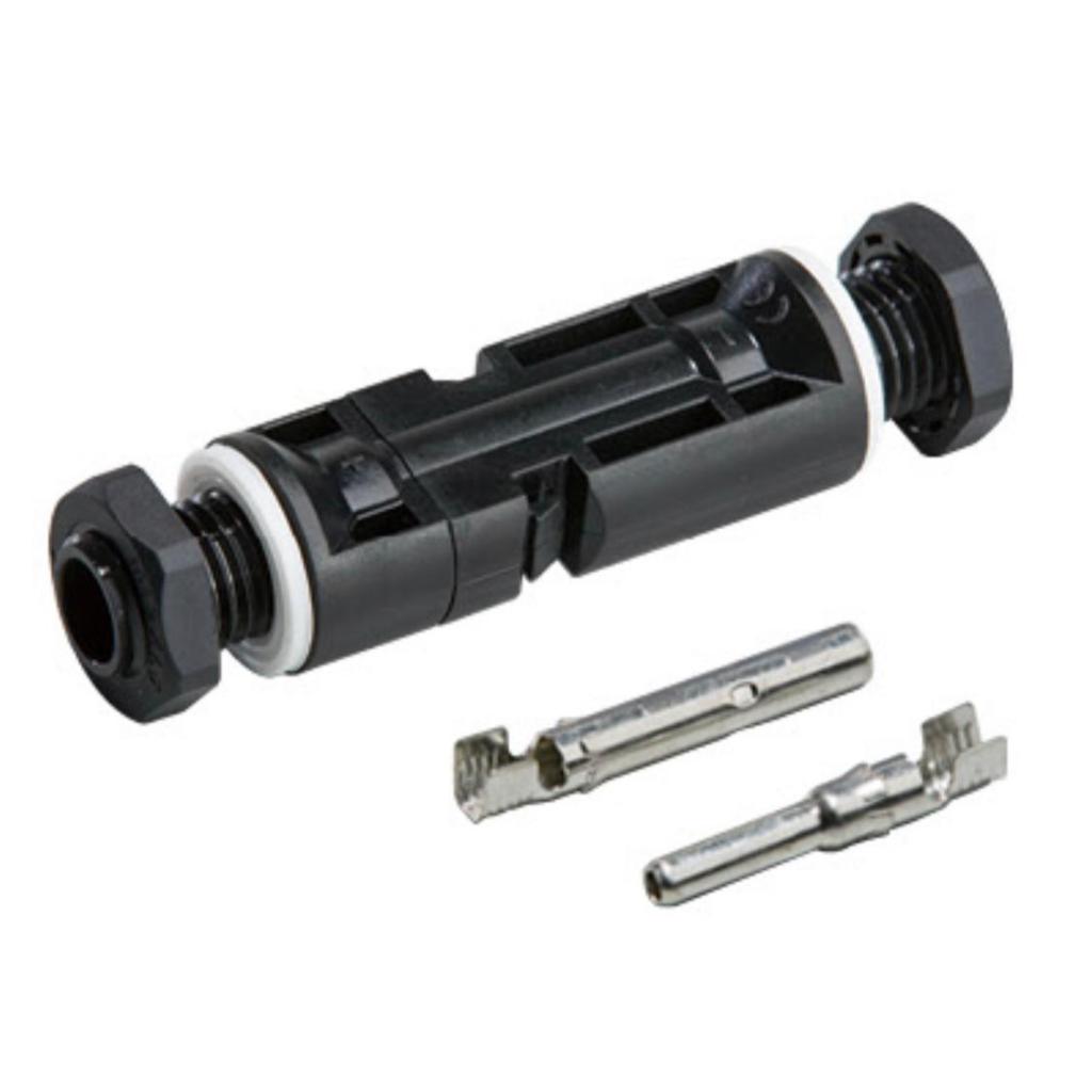 PANEL MOUNT MC4 連接器 1000VDC 盒式組合器,適用於 2.5mm2 6mm2 PV 電纜連接器 M | 蝦皮購物