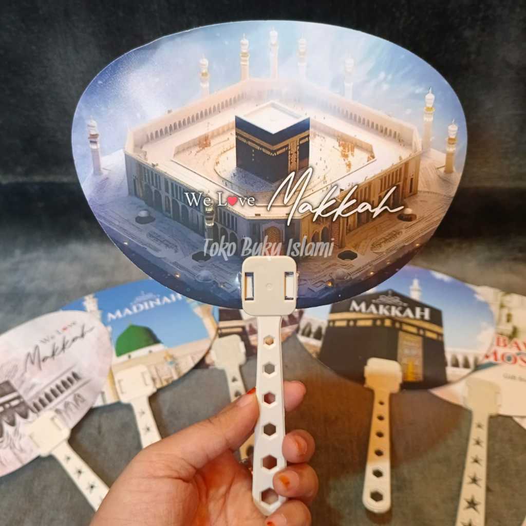 手扇旅行風扇紀念品風扇禮籃 HAJI UMRAH MAKKAH MADINAH TB FAN | 蝦皮購物