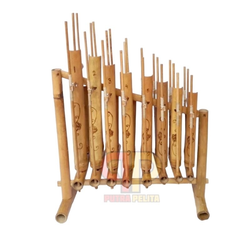 Angklung 傳統樂器 ANGKLUNG 8 NADA 1 OKTAF ANGKLUNG TK | 蝦皮購物