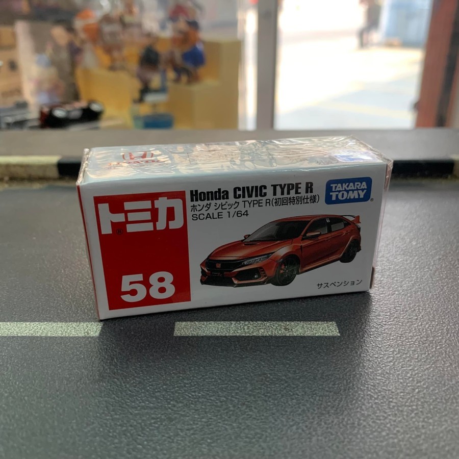 HONDA Merah 本田思域 Type R 紅色 Tomica 58 | 蝦皮購物