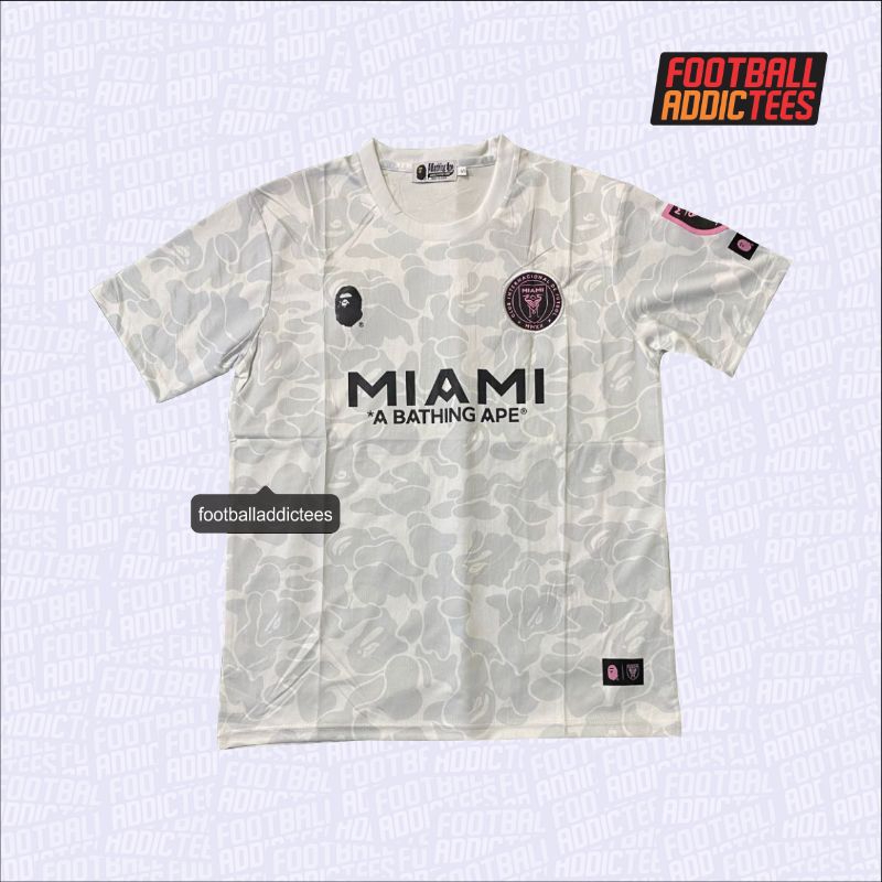 球衣 INTER MIAMI X BATHING APE BAPE 白色 | 蝦皮購物