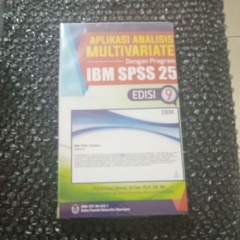 與 IMB SPSS 25 PROGRAM 第 9 版 PROF.H.IMAM GHOZALI PH.D、CA、AKT | 蝦皮購物