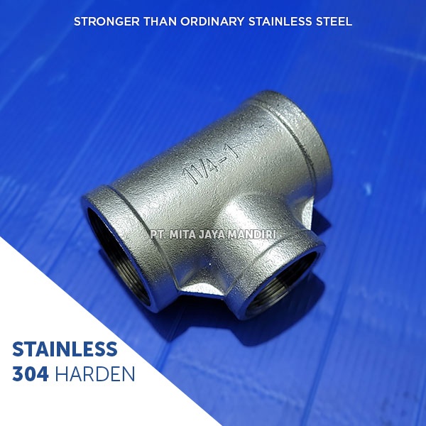 三通減速器 1 1/4 x 1 不銹鋼 SS 304 T 氣動接頭 SS304 | 蝦皮購物