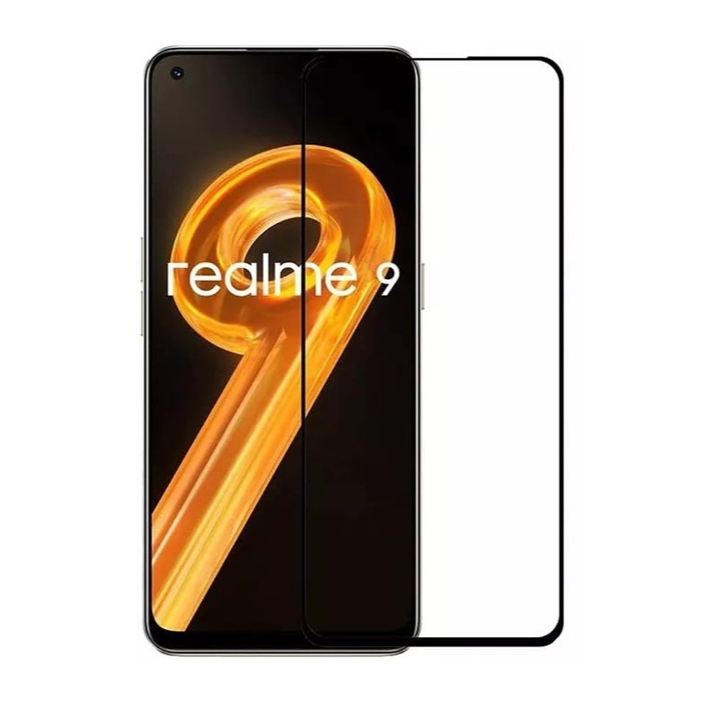 Hitam LAYAR Realme 9 4G 鋼化玻璃全面屏 9D 11D 21D 黑名單 | 蝦皮購物