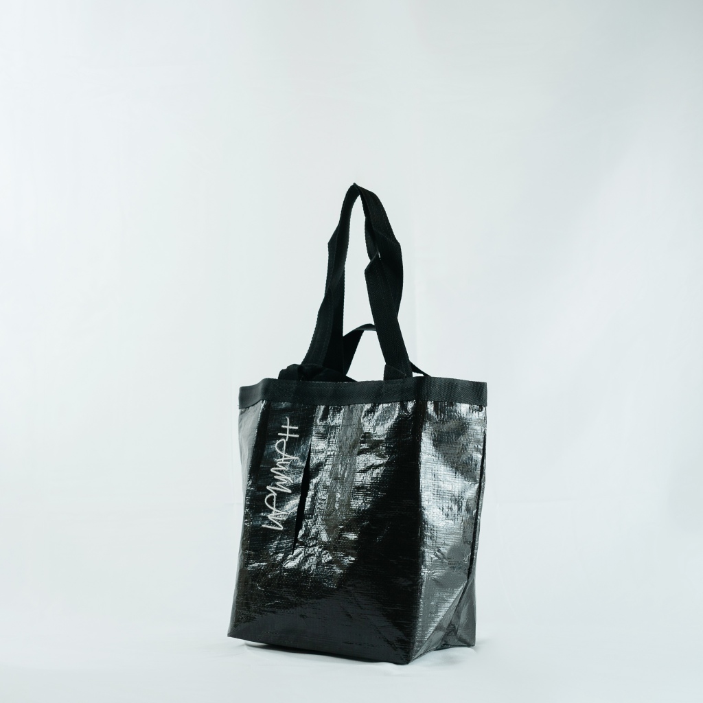 Hitam Totebag Hawman 迷你購物袋購物袋購物袋-黑色 | 蝦皮購物