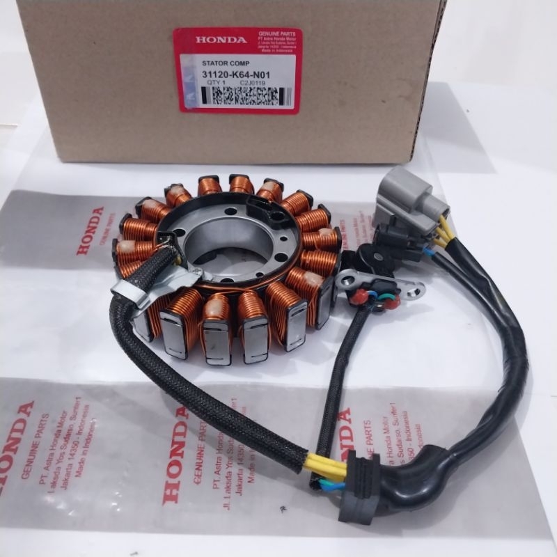HONDA Spol Spool Spool Spool 線軸梭芯定子比較摩托車本田全新 CBR 250 RR K64 | 蝦皮購物