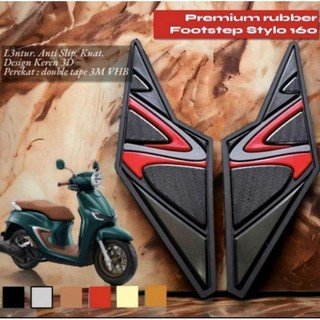 Motopad 27 摩托車貼紙 honda Stylo 160 貼紙套 Footstep Stylo 160 橡膠材料 | 蝦皮購物