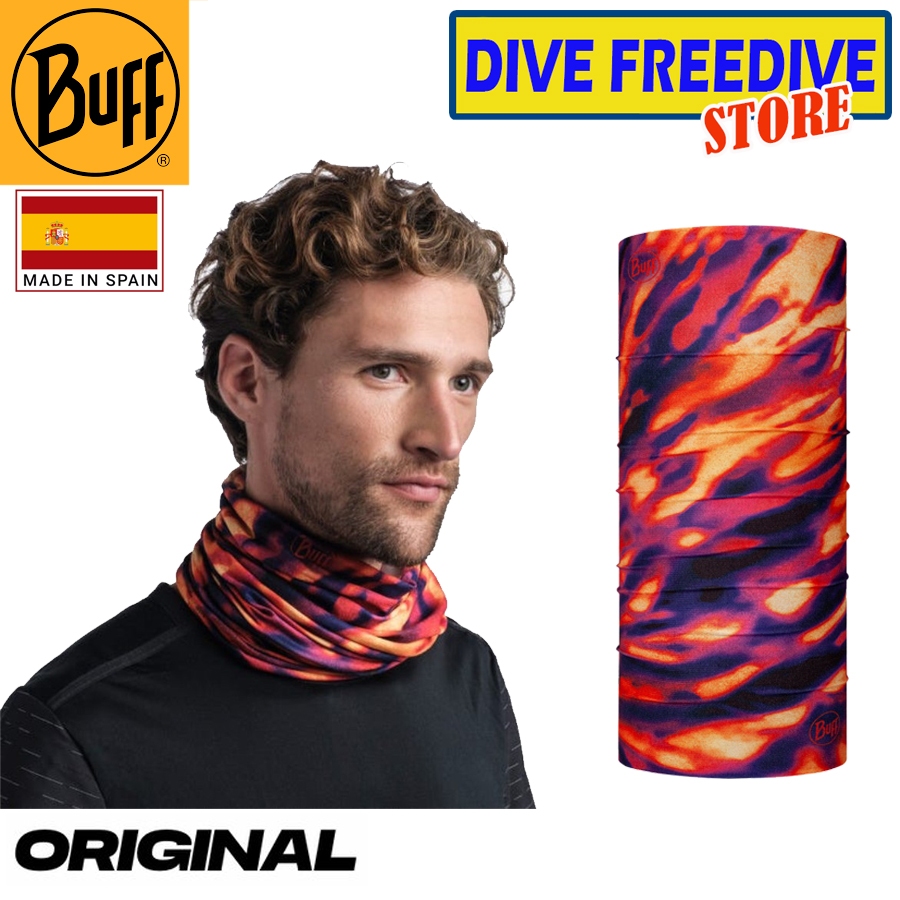 Buff Original Coolnet 多功能 UV UPF 50 輕便項鍊 Ethnos Flames 頭巾頭帶 | 蝦皮購物