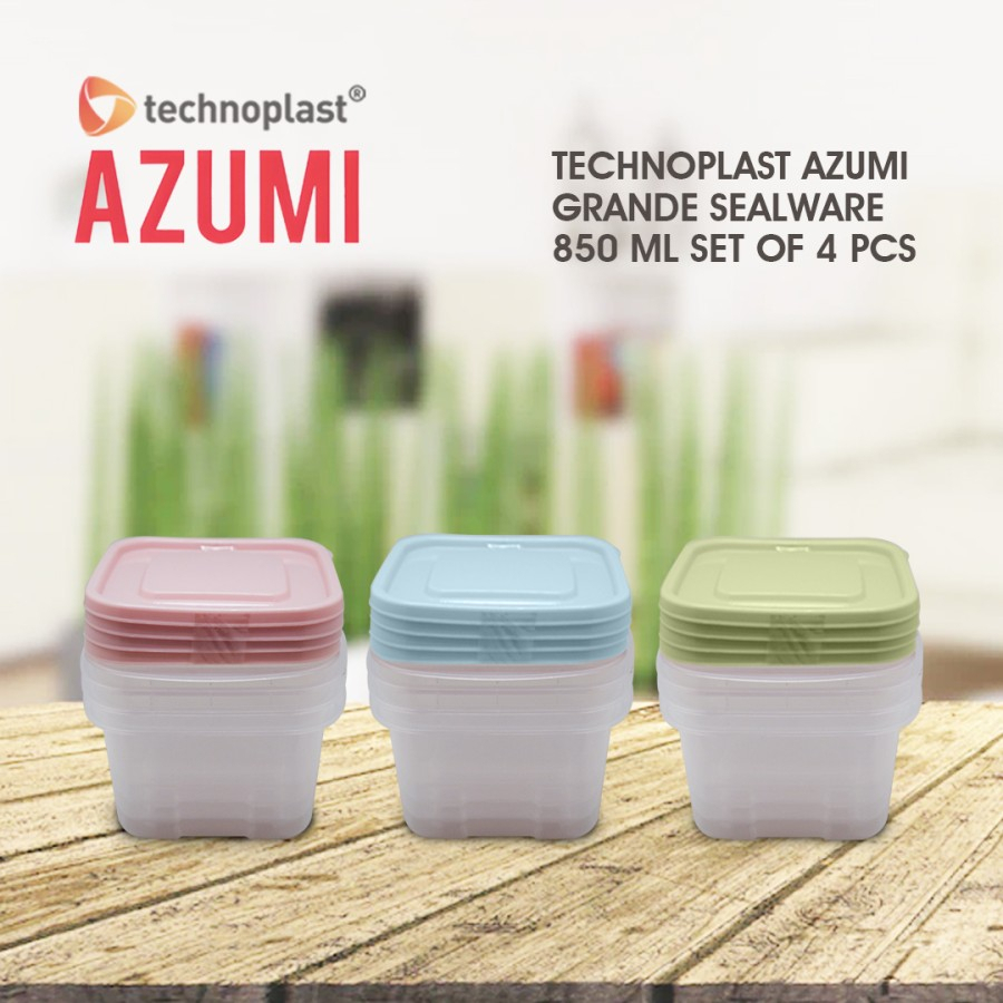 AZUMI GRANDE SEALWARE 食品儲存 850ML TECHNOPLAST | 蝦皮購物