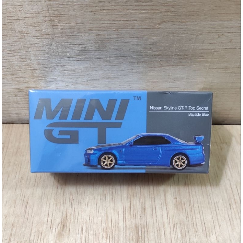 Mini GT No 531 Nissan Skyline GTR R34 頂級秘密海濱藍 | 蝦皮購物