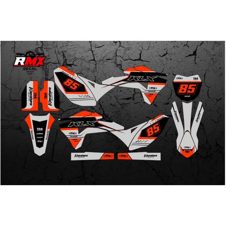 Merah PUTIH HIJAU HITAM 貼花 GORDON FULLBODY DEKAL 貼紙 KLX GORD | 蝦皮購物