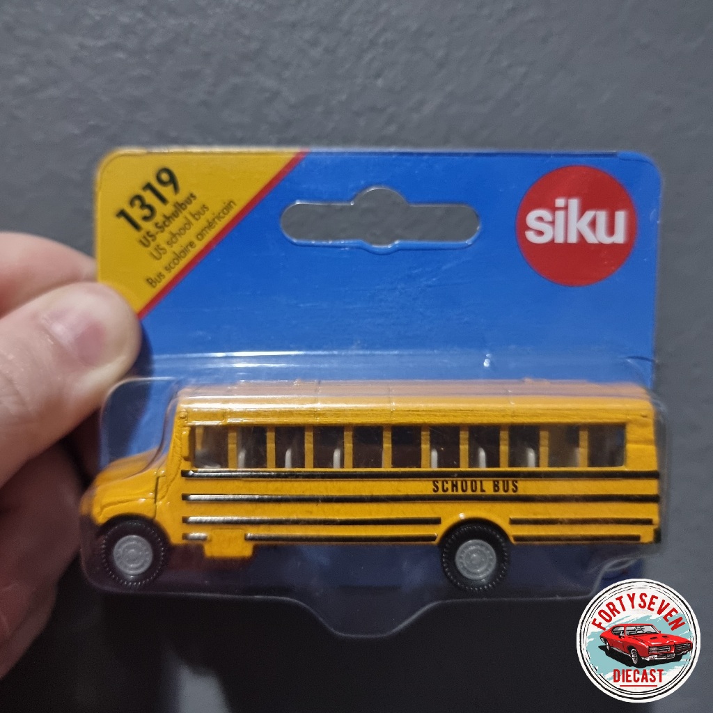 Siku 壓鑄彎頭 1319 US-Schulbus 校車黃色巴士校車 | 蝦皮購物