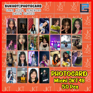 照片卡 Michi JKT48 內容 50 張限量版 | 蝦皮購物
