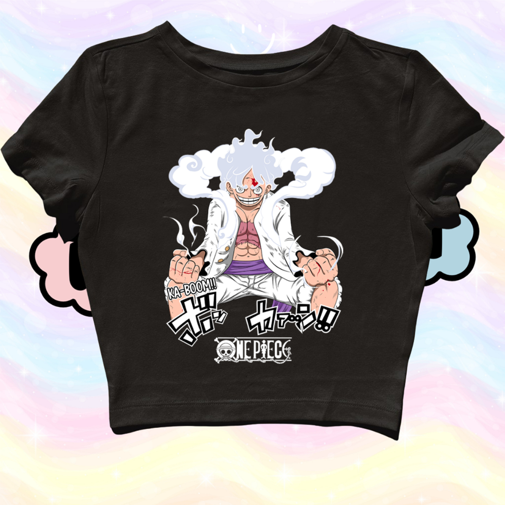 Starperson CROP TOP ANIME ONE PIECE LUFFY GEAR FIVE GRUNGE Y | 蝦皮購物