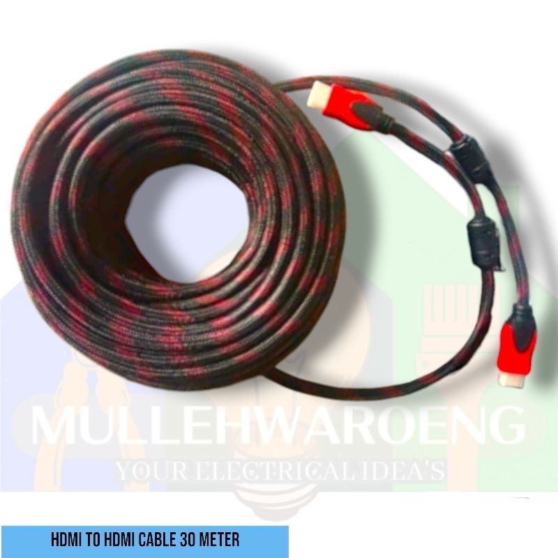 Hdmi 電纜 30M 30M 米網型號 | 蝦皮購物