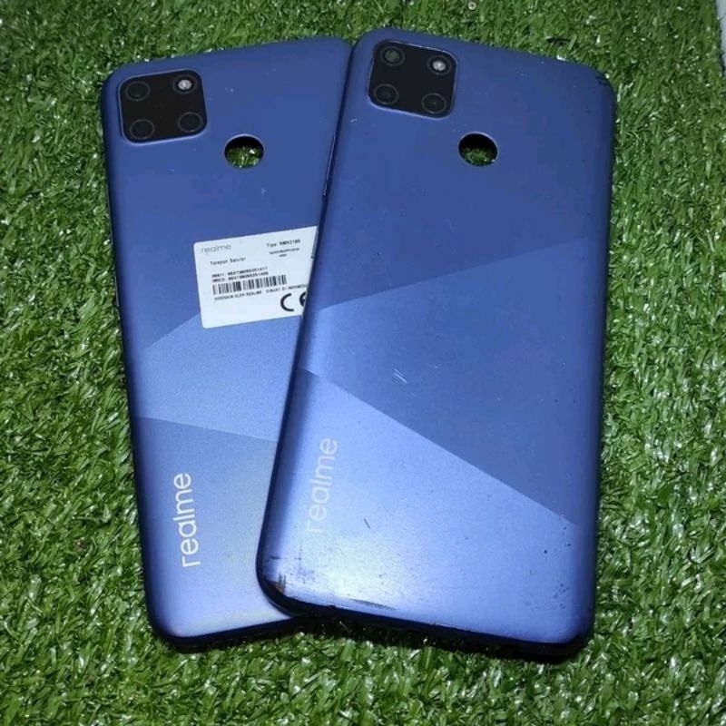 後門 Realme C12 RMX 2189 Housng 後蓋外殼 Ori Copotan | 蝦皮購物