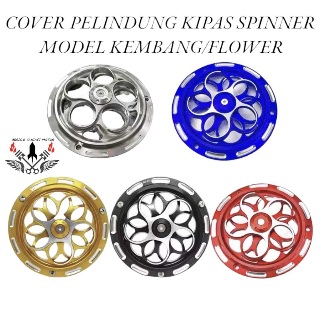 Spinner COVER FAN COVER SPINNER FULL CNC COVER 散熱器風扇保護器 PNP | 蝦皮購物
