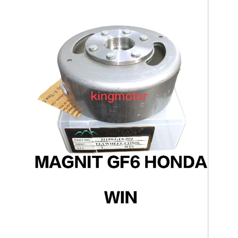 HONDA 磁鐵磁鐵 FUKUYAMA GF6 本田 WIN ORI FUKUYAMA | 蝦皮購物