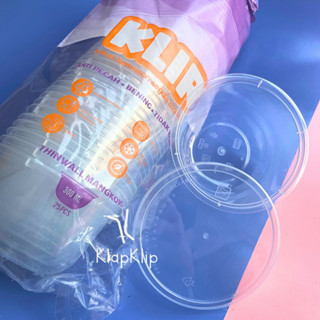 1pack 25set Clear Bowl 300ml 透明碗 300ml 透明布丁透明塑料碗 300ml 小號透明食 | 蝦皮購物