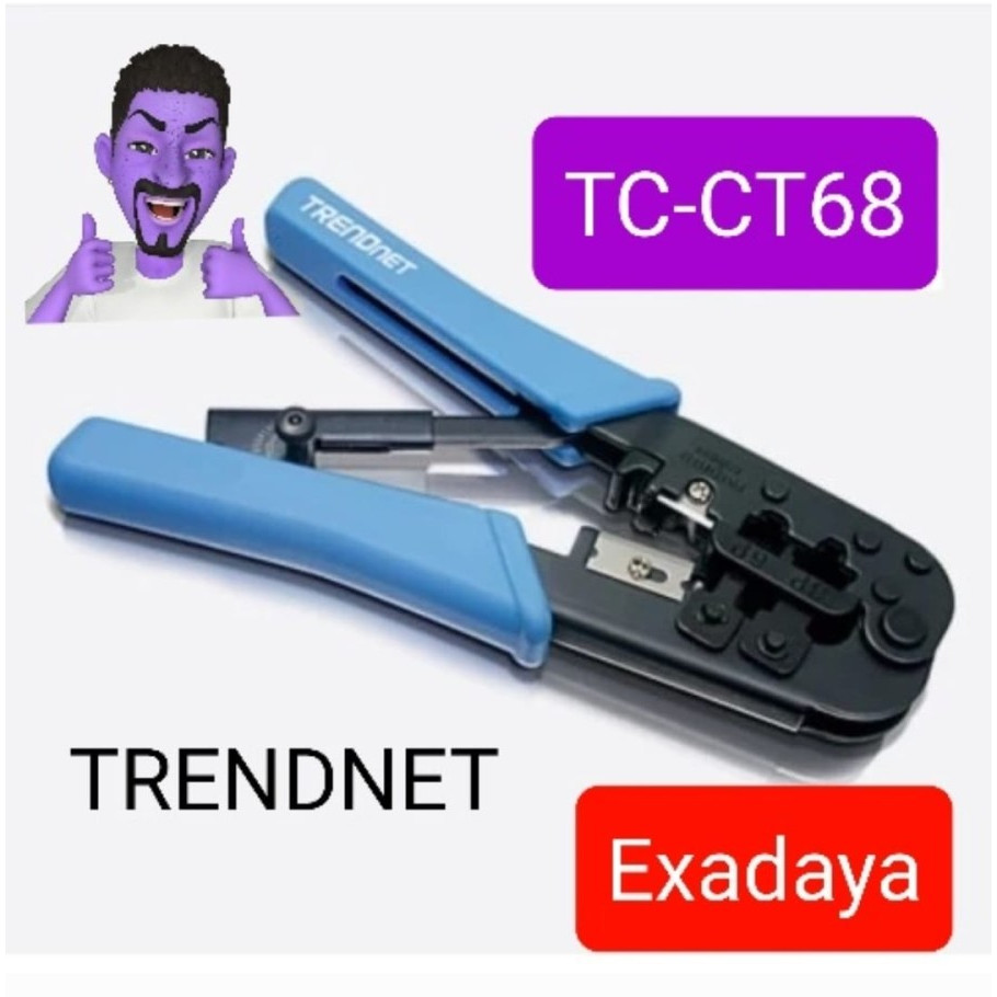 Trendnet TC-CT68 壓接工具 RJ11 RJ45 壓接切割條工具 CT68 | 蝦皮購物