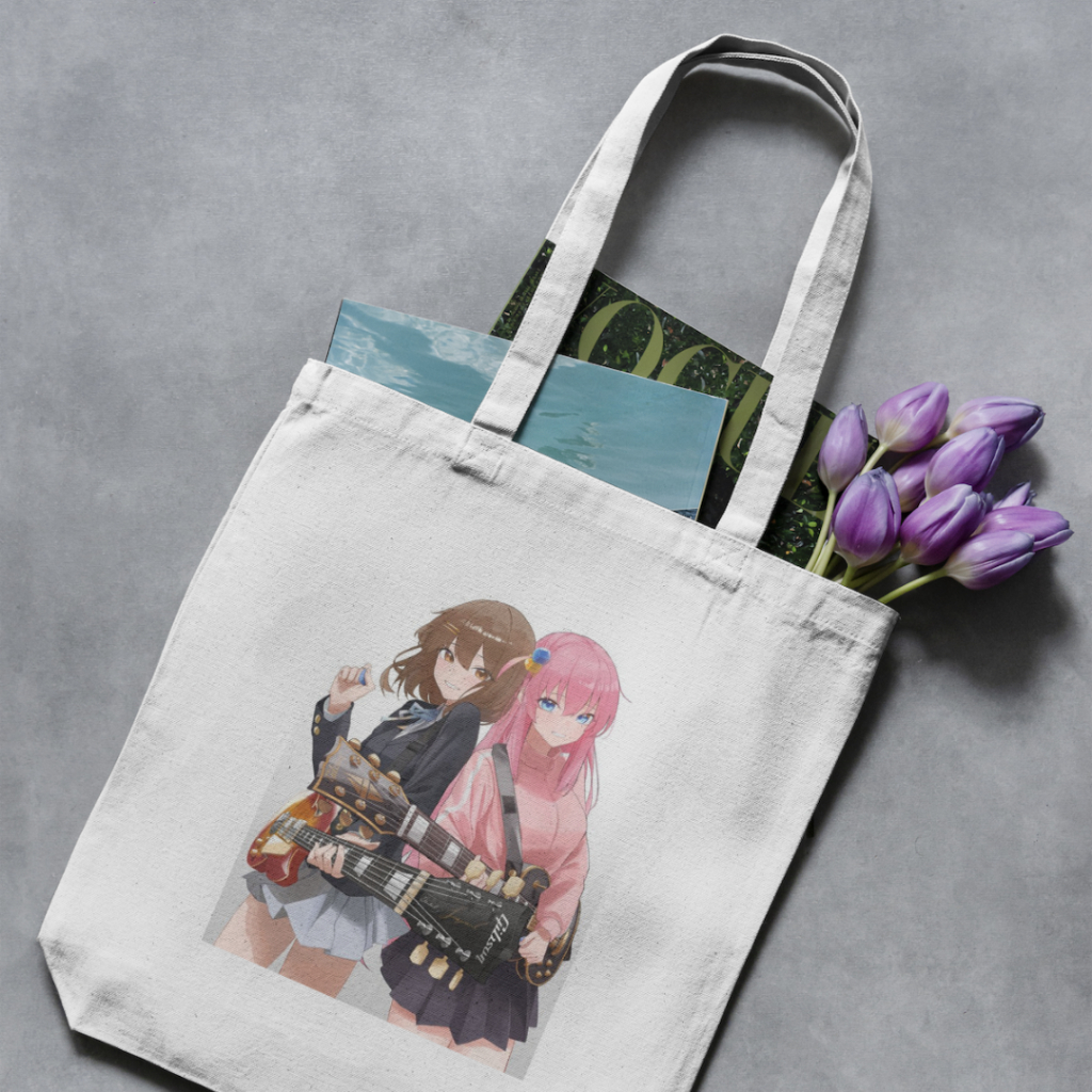 TOTEBAG CANVAS Totebag 動漫 bocchi the rock tote bag bocchi th | 蝦皮購物