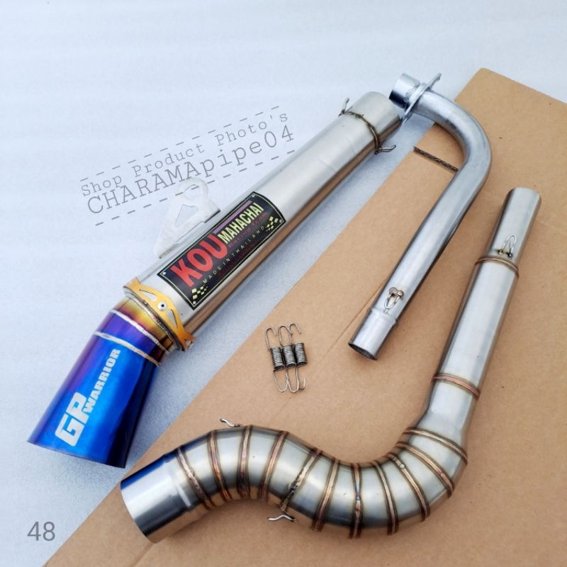 Kou 消聲器管道排氣 ekzos ex5 ekzos kriss 100 110 125 波 ekzos dash 1 | 蝦皮購物