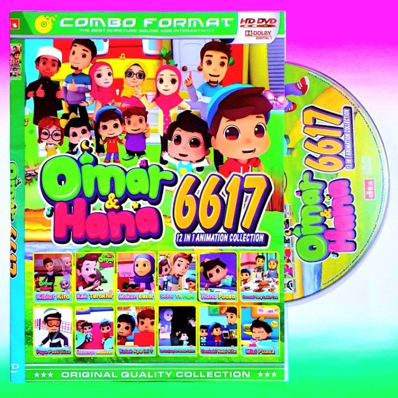 Omar 和 HANA DVD 磁帶 - 最新 OMAR HANA 磁帶 - 兒童 Dvds2 卡通 OMAR HANA | 蝦皮購物