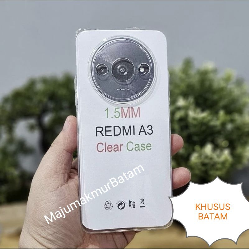 透明透明矽膠軟殼保護套 XIAOMI REDMI A3 TPU CLEARCASE Clear | 蝦皮購物