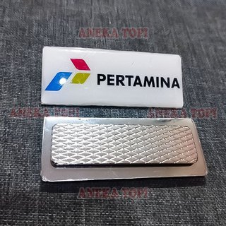 Putih Pertamina Pins Pertamina 胸針別針 Pertamina 白色各種帽子 | 蝦皮購物